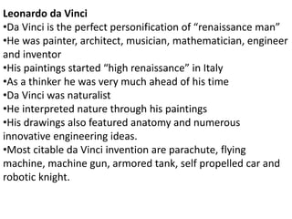 Renaissance paintings | PPTX