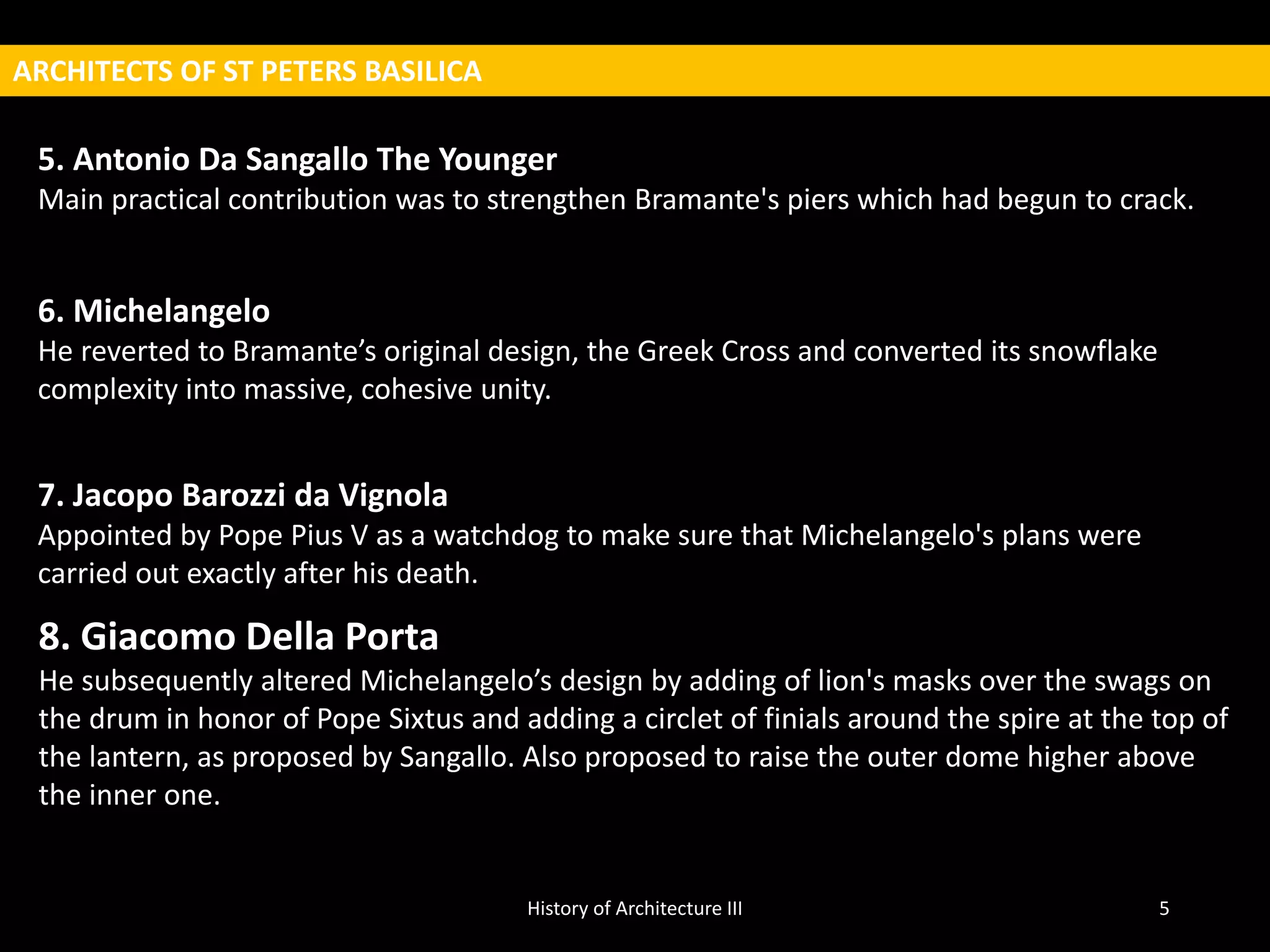 Renaissance part 3 bramante palladio | PPT