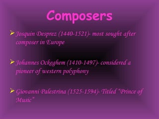Renaissance Period | PPT
