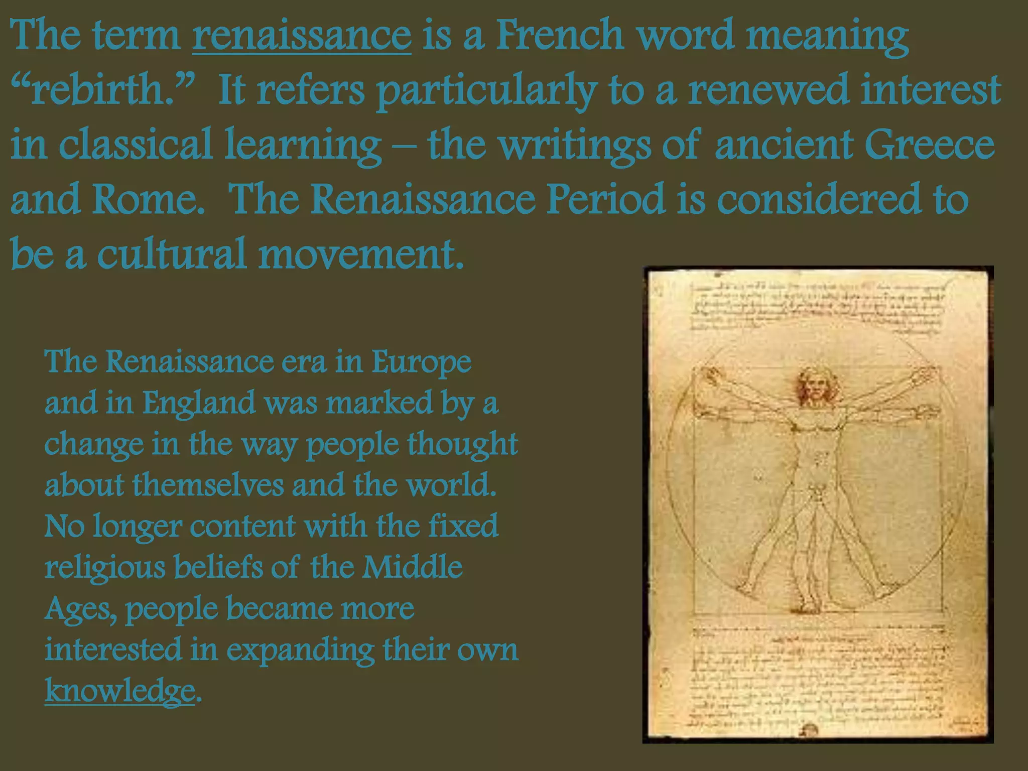 Renaissance period | PPTX