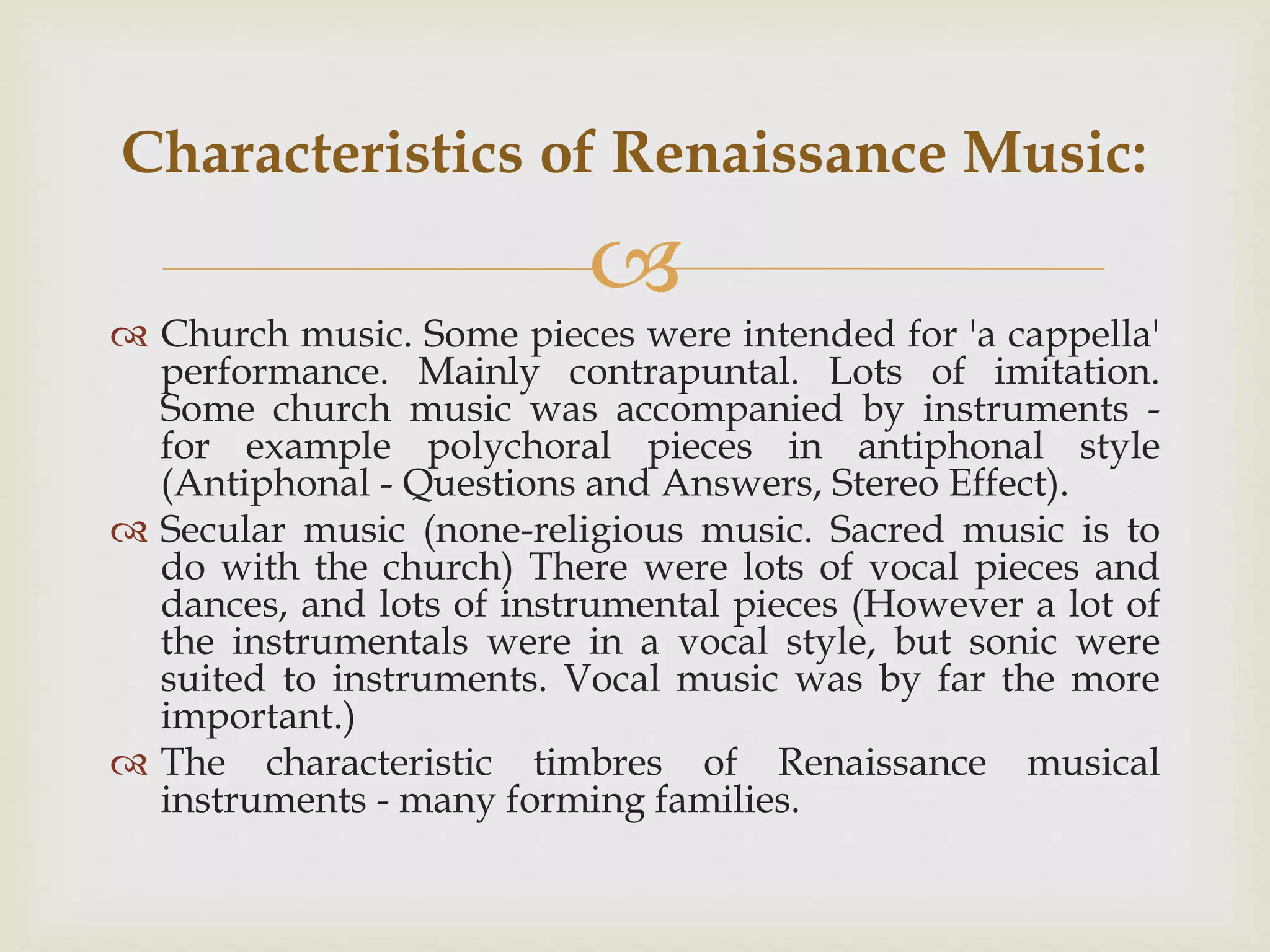 Renaissance period | PPT