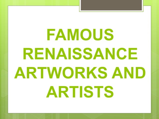 Renaissance and Baroque Art | PPTX | Painting | Arts and Crafts