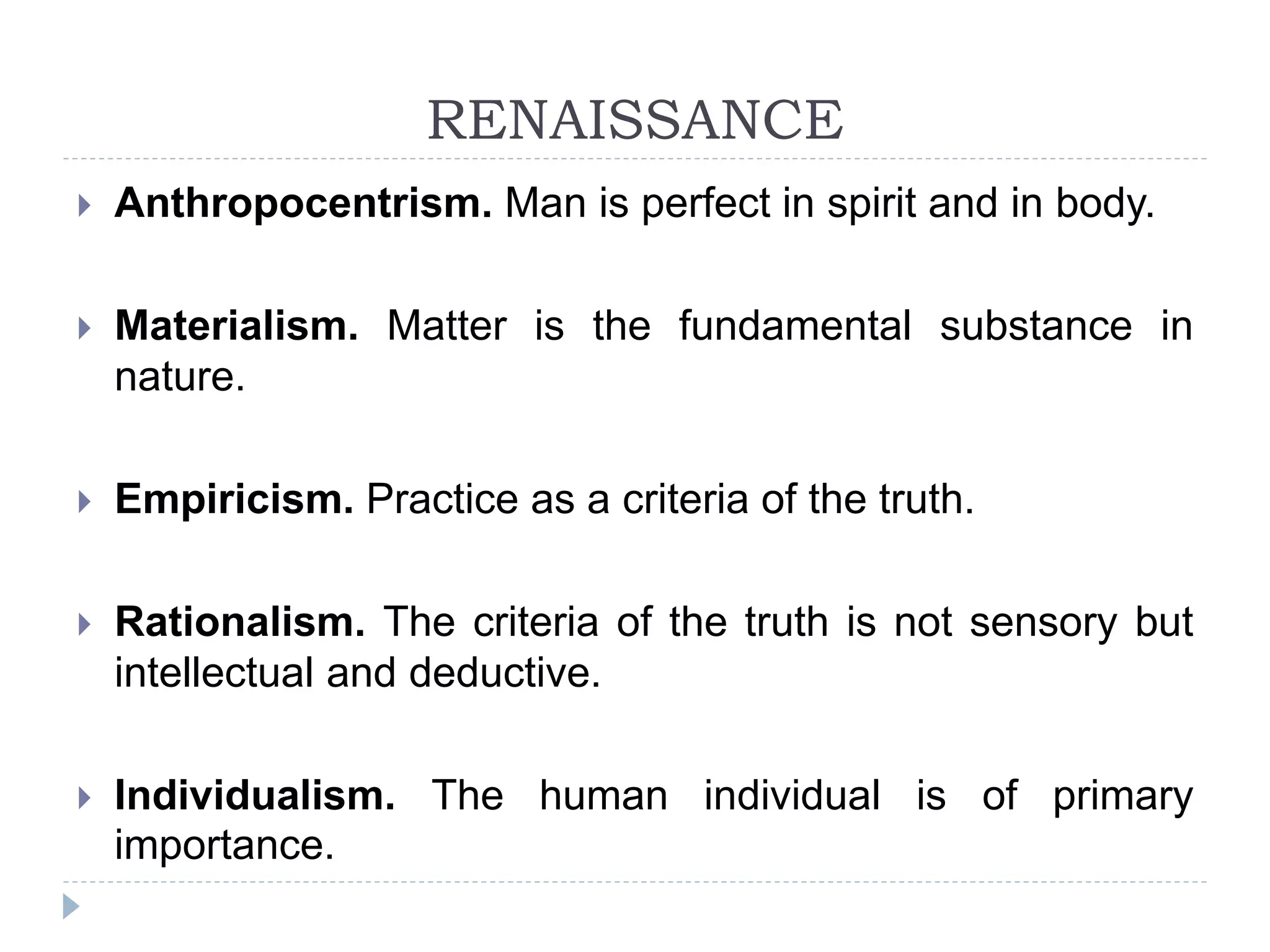 Renaissance philosophy | PPTX