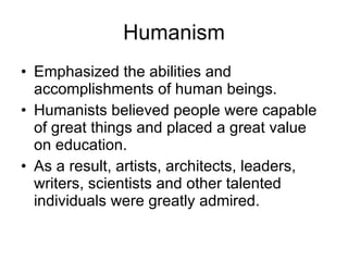 Renaissance powerpoint | PPT