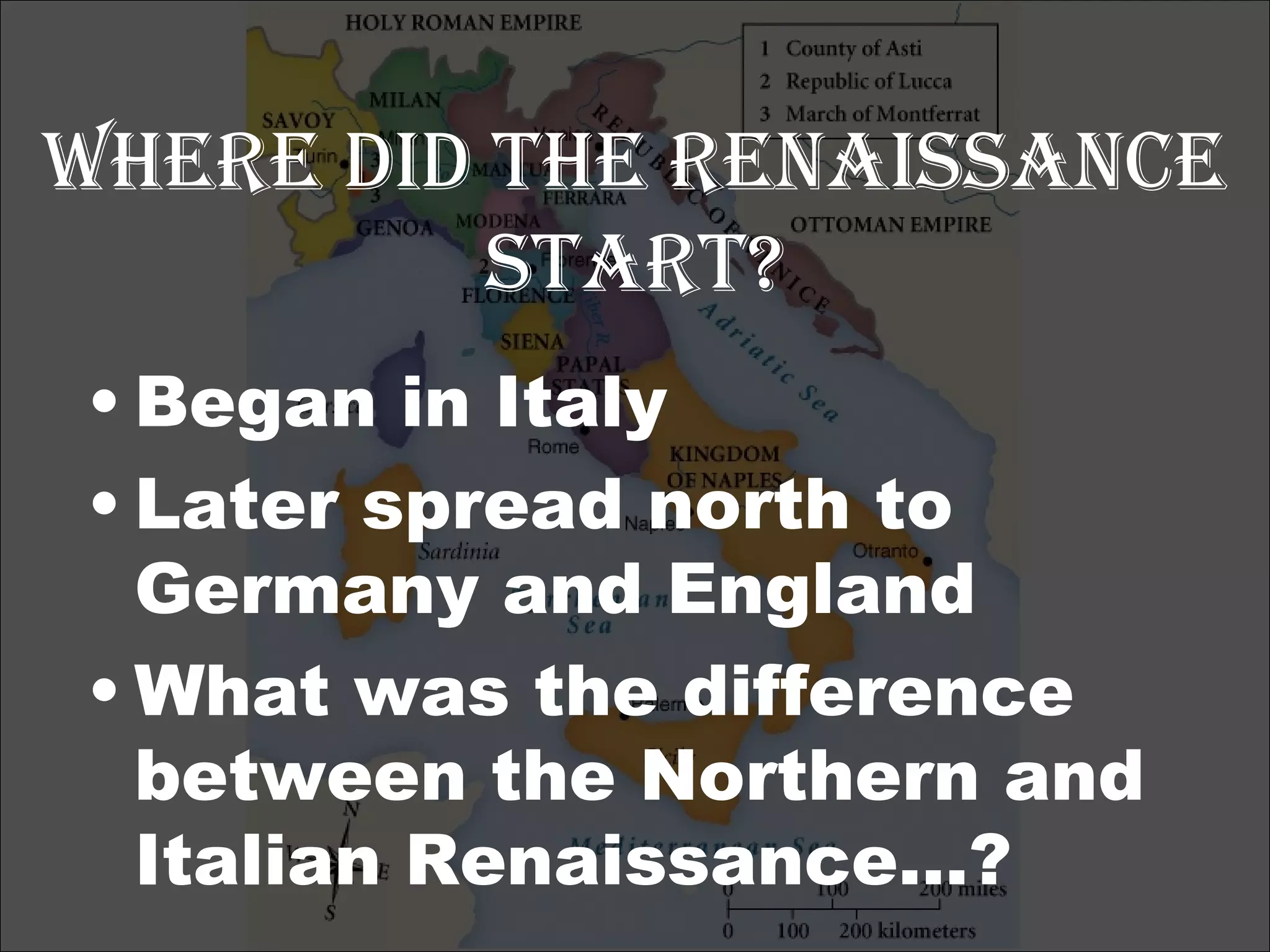 Renaissance Power Point | PPT