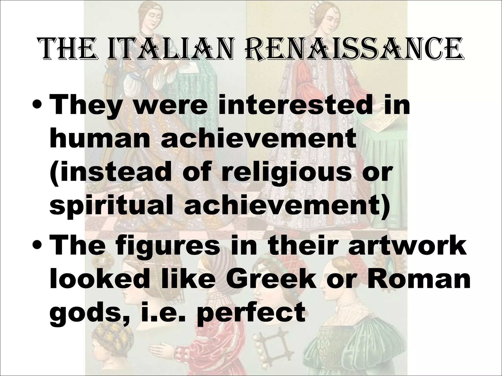 Renaissance Power Point | PPT