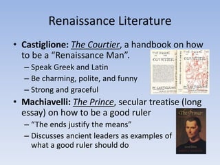 Renaissance Notes | PPT