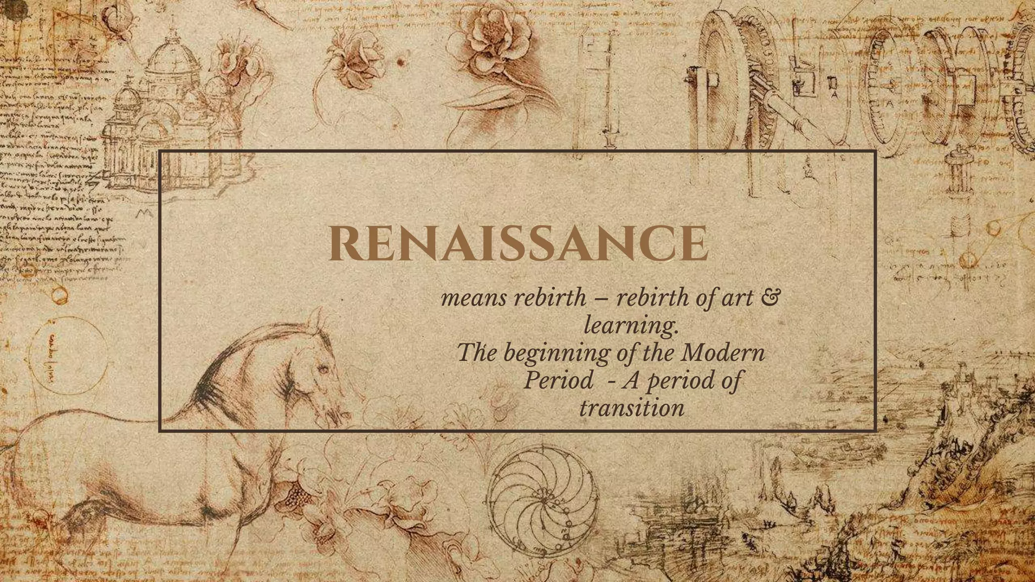 Renaissance ppt | PPTX