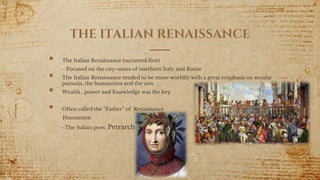 Renaissance ppt | PPTX