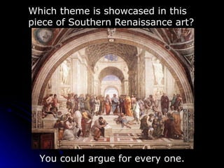 Renaissance Presentation | PPT