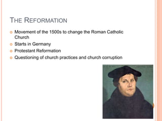 Renaissance & reformation | PPTX