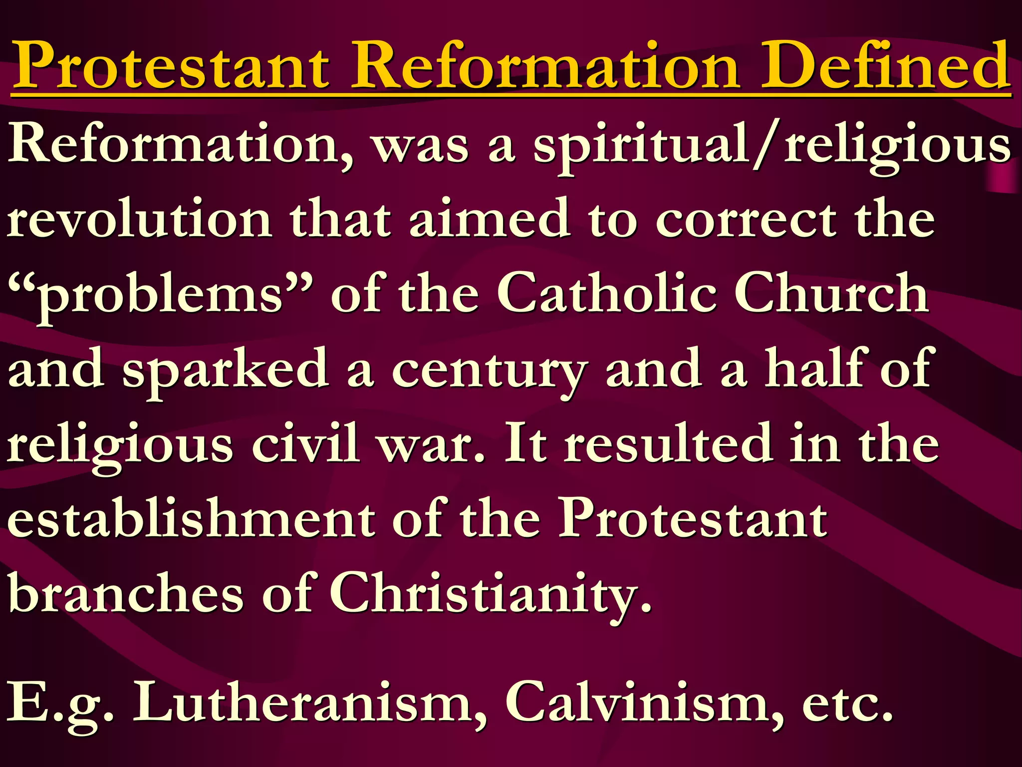 Renaissance & Reformation | PPT
