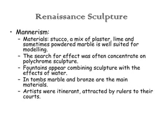 Renaissance sculpture | PPT