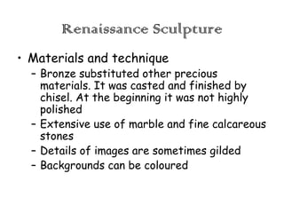 Renaissance sculpture | PPT