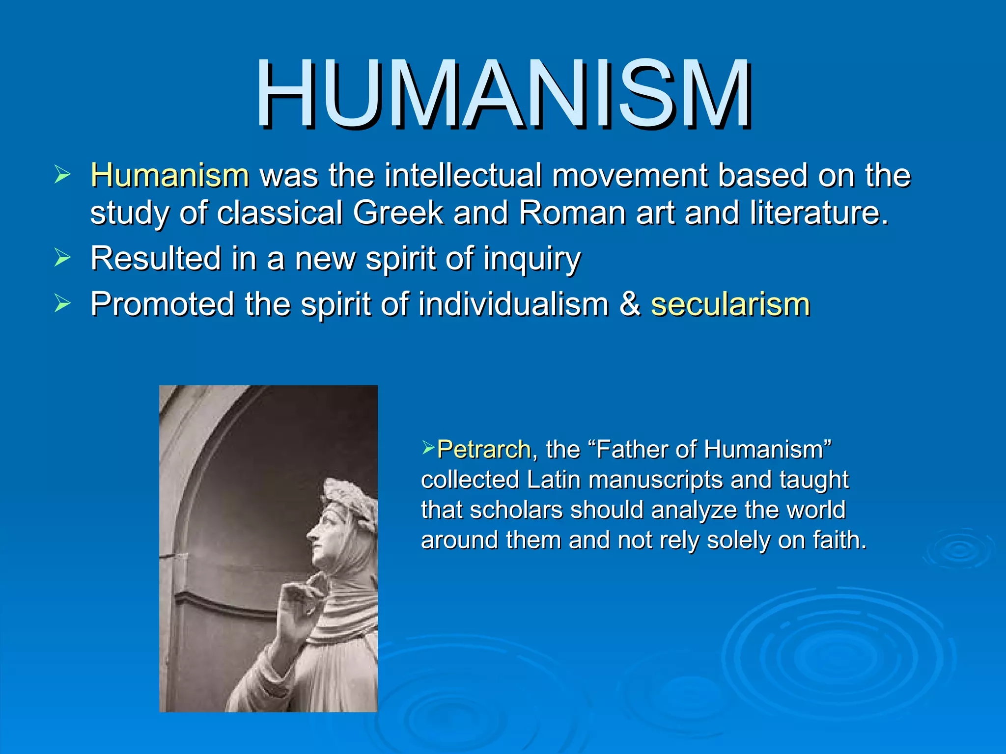 Renaissance Introduction | PPT