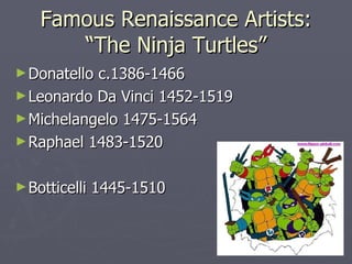 Renaissance Introduction | PPT