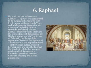 Renaissance Ten of the most important people in renaissance & their ...