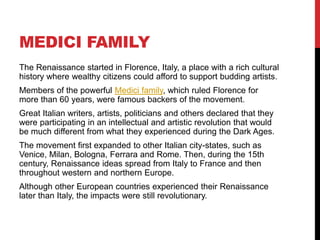 Renaissance Timeline by Mary Avgerinakou | PPT