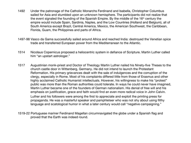 Renaissance Timeline & Materials | PPT