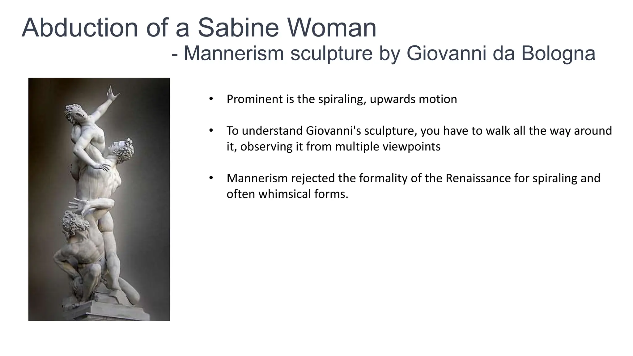 Renaissance Art to Mannerism Art Differences | PPTX