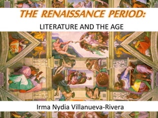 Renaissance Literature Powerpoint