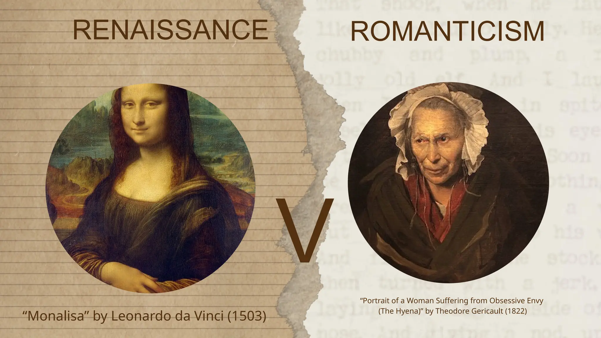 Renaissance vs. Romanticism powerpoint 222 | PPTX