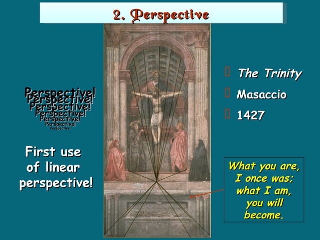 Renaissance vs. medieval art lesson ppt | PPT | Christianity | Religion ...