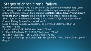 anesthesia management for end stage renal disease | PPTX
