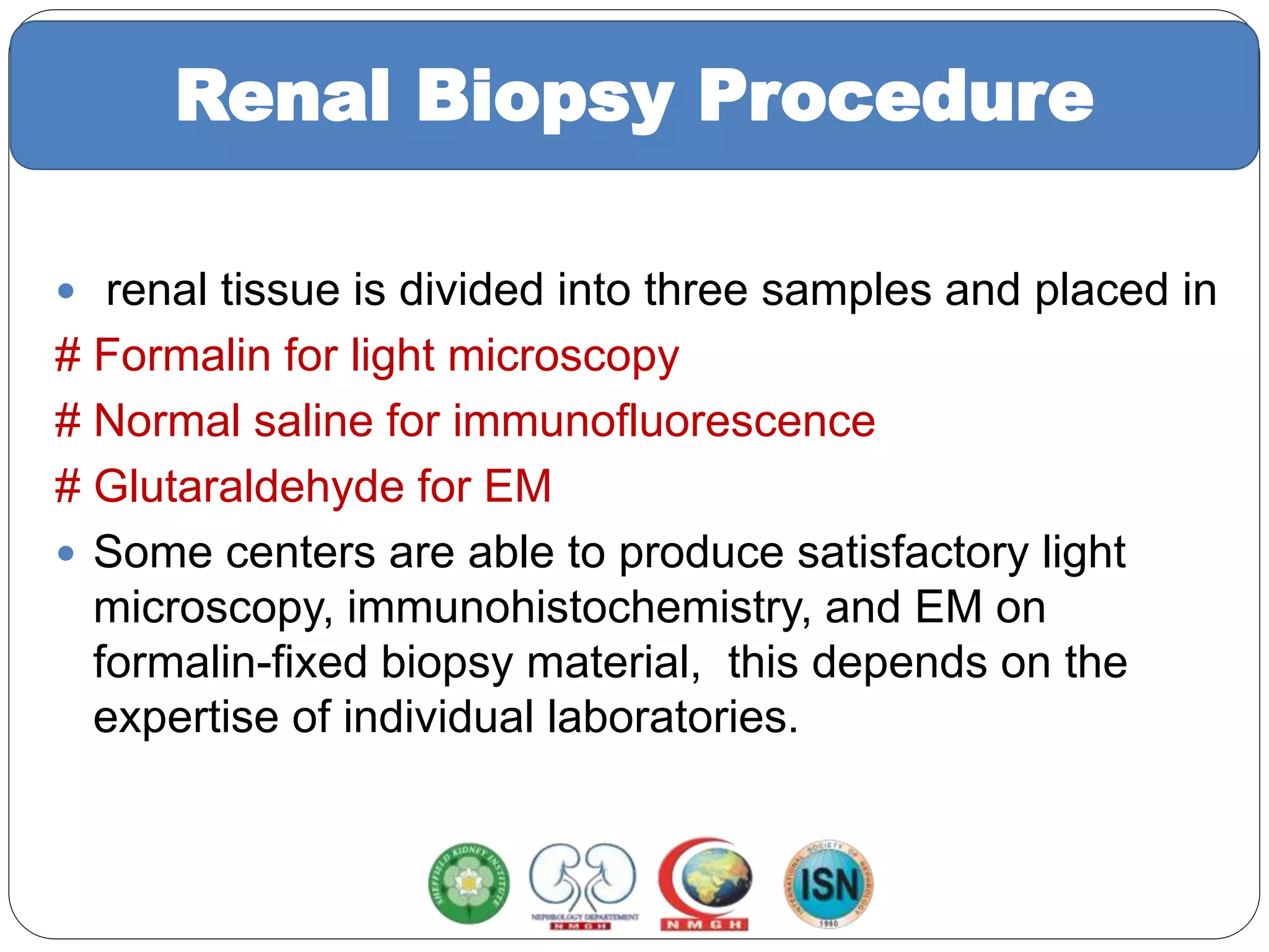 Renal biopsy | PPTX