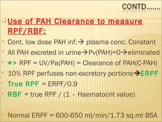 Renal-function-tests | PPT
