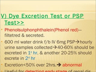 Renal-function-tests | PPT