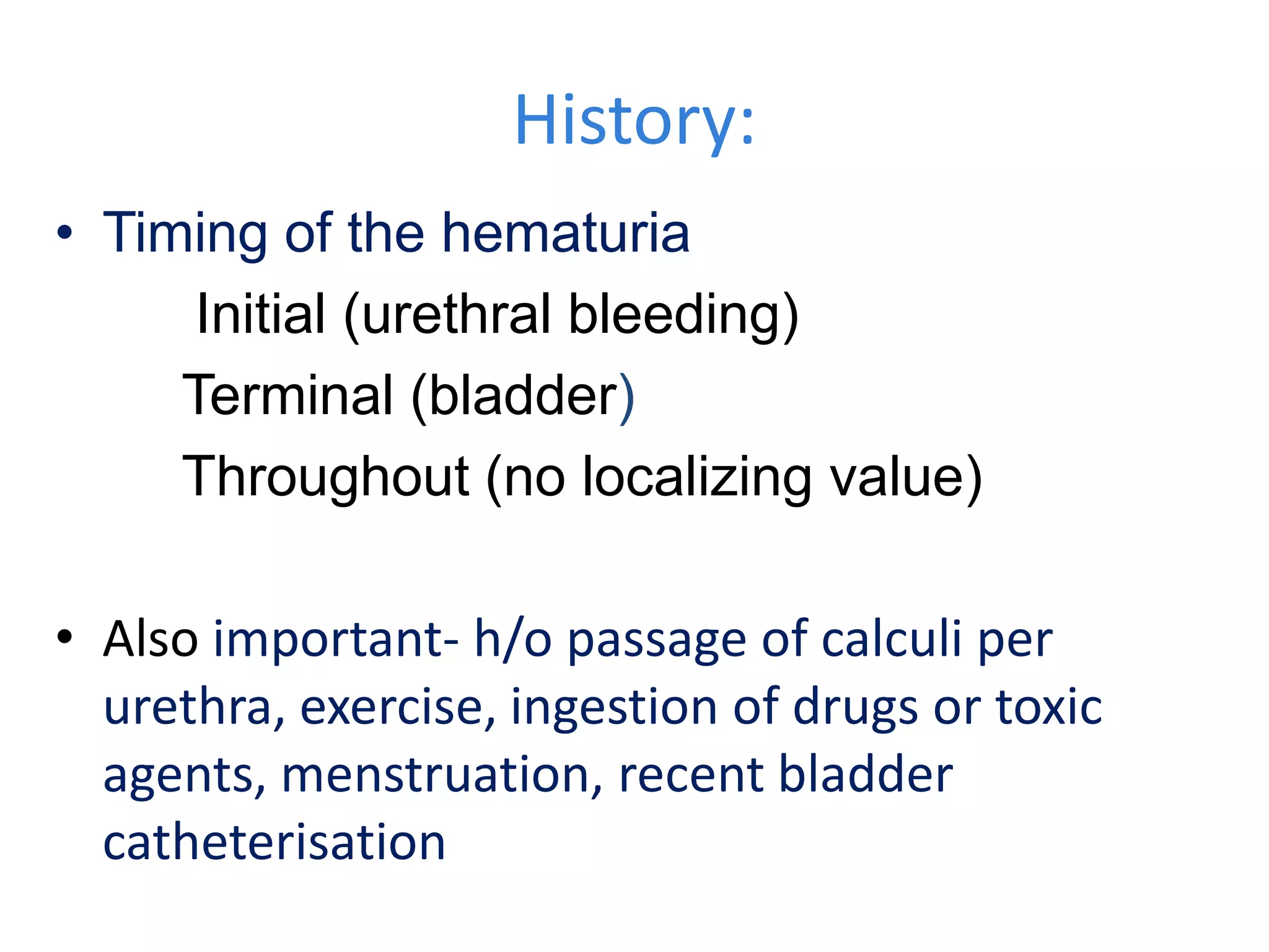 Introduction to Renal System and Hematuria | PPTX