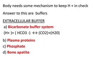 Renal acidification | PPTX