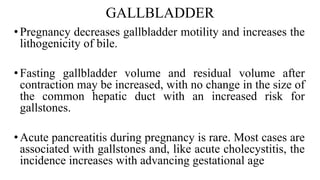 RENAL and ALIMENTARY CHANGES IN PREGNANCY.pptx | Pregnancy ...