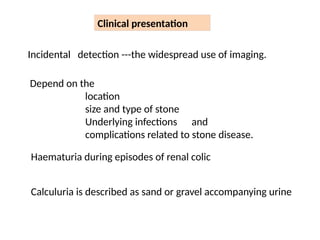 RENAL AND URETERIC STONE DISEASE..........pptx