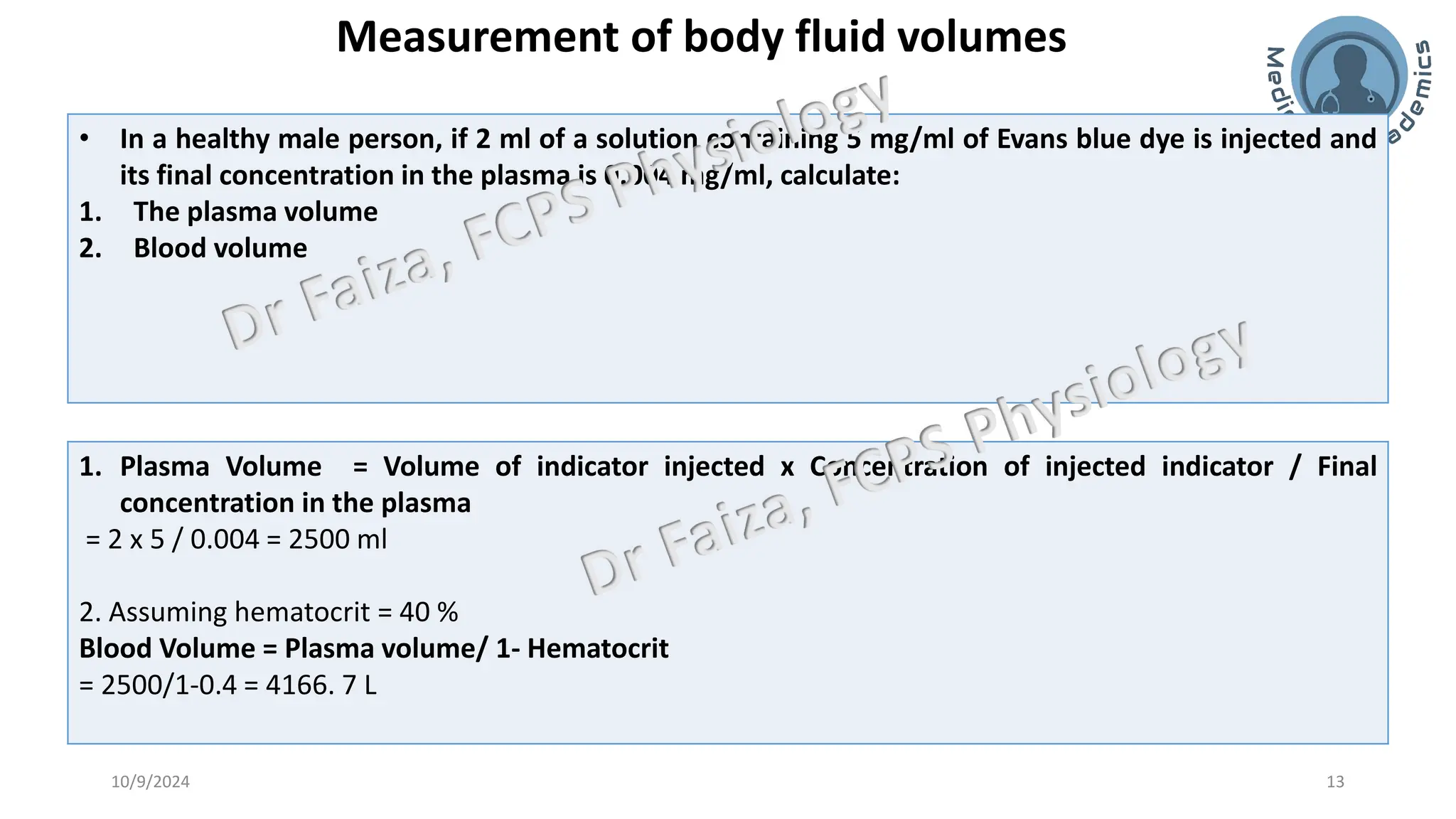 Body fluid compartments and regulation of osmolarity | PDF