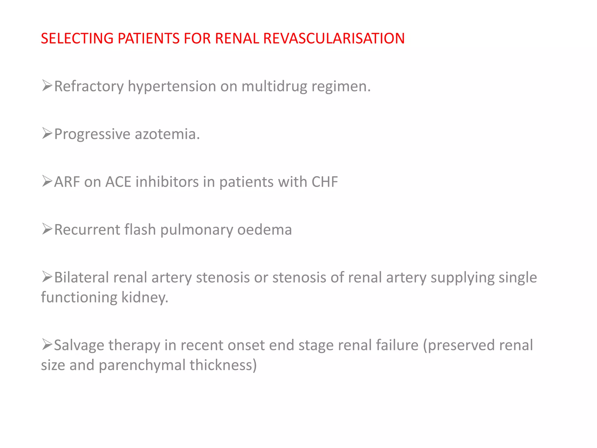 Renal artery stenosis, dr.k.s.suneetha | PPTX