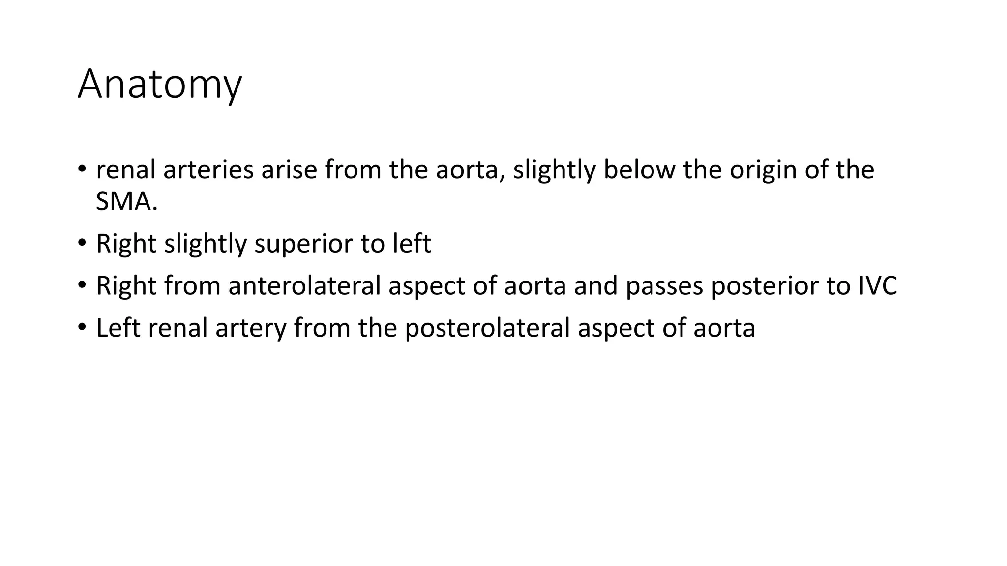 Renal artery doppler study ppt | PPTX