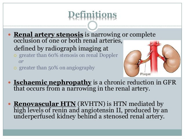 Renal Artery Stenosis