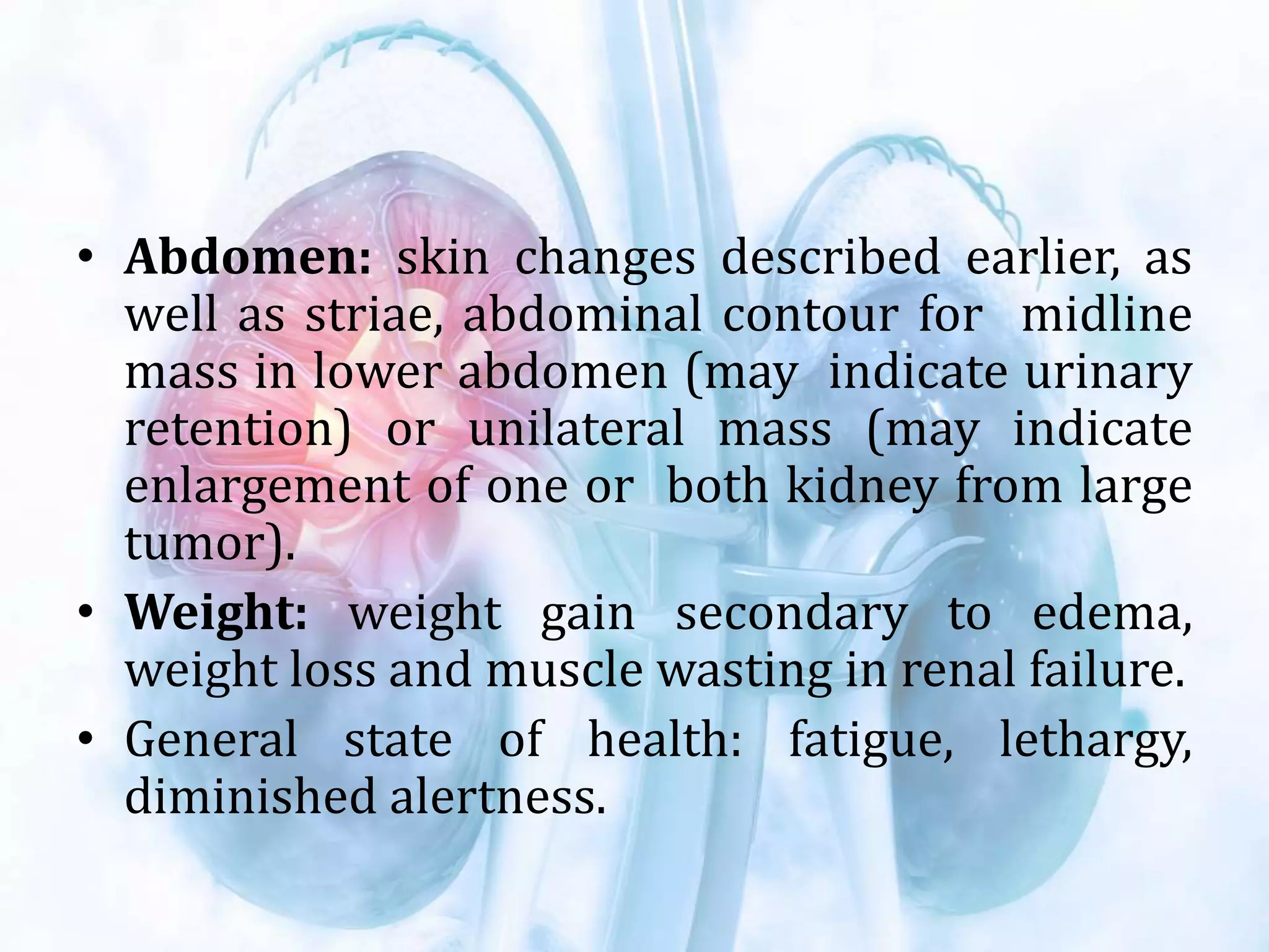 Renal Assessment | PPTX