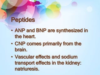 Renal autacoids | PPSX