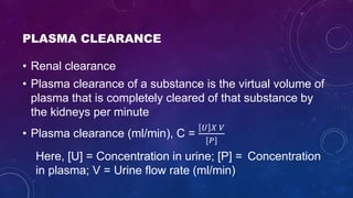 Renal biochemistry | PPTX