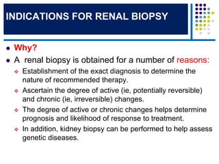 Renal Biopsy | PPTX