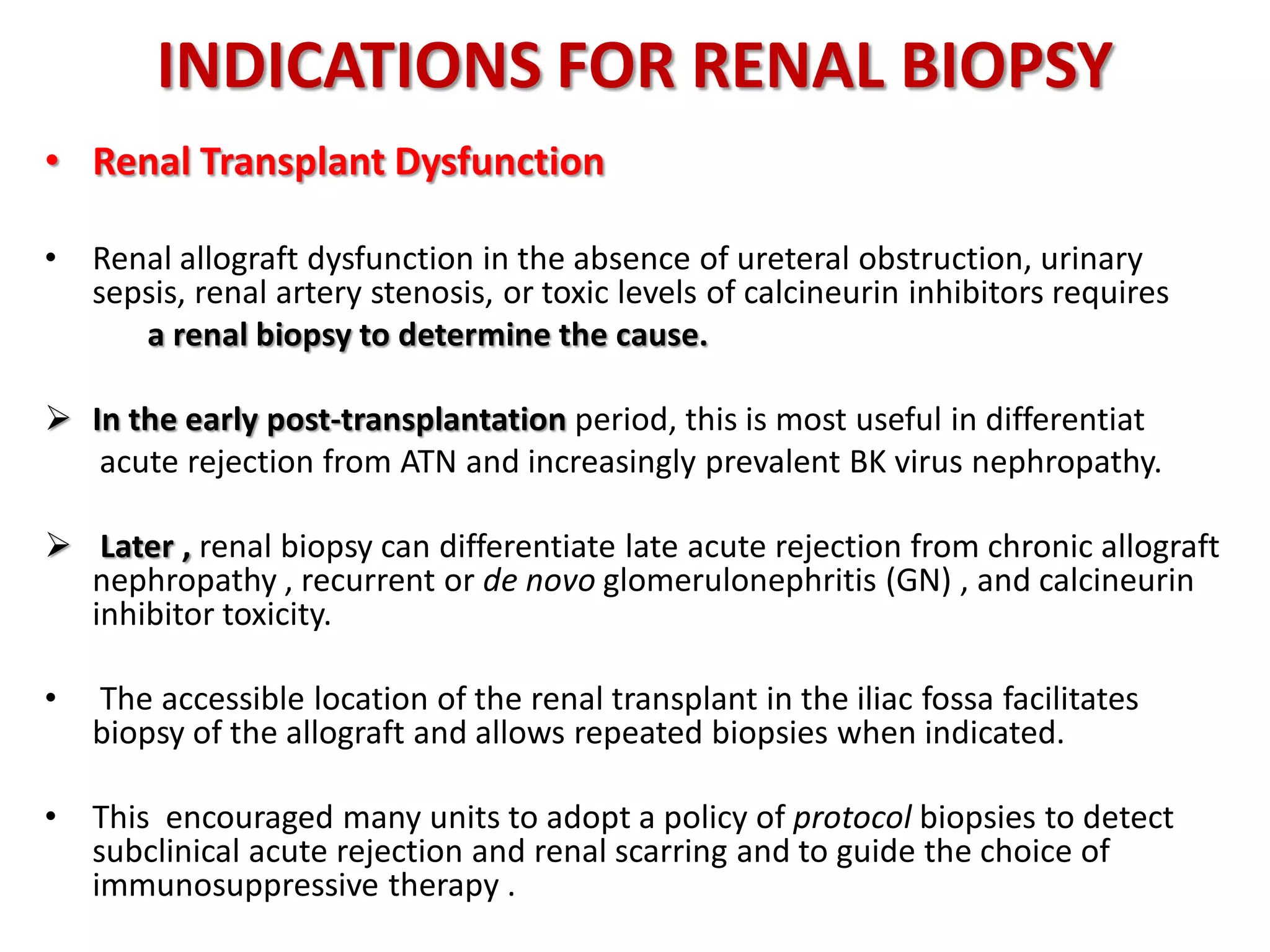Renal biopsy | PDF