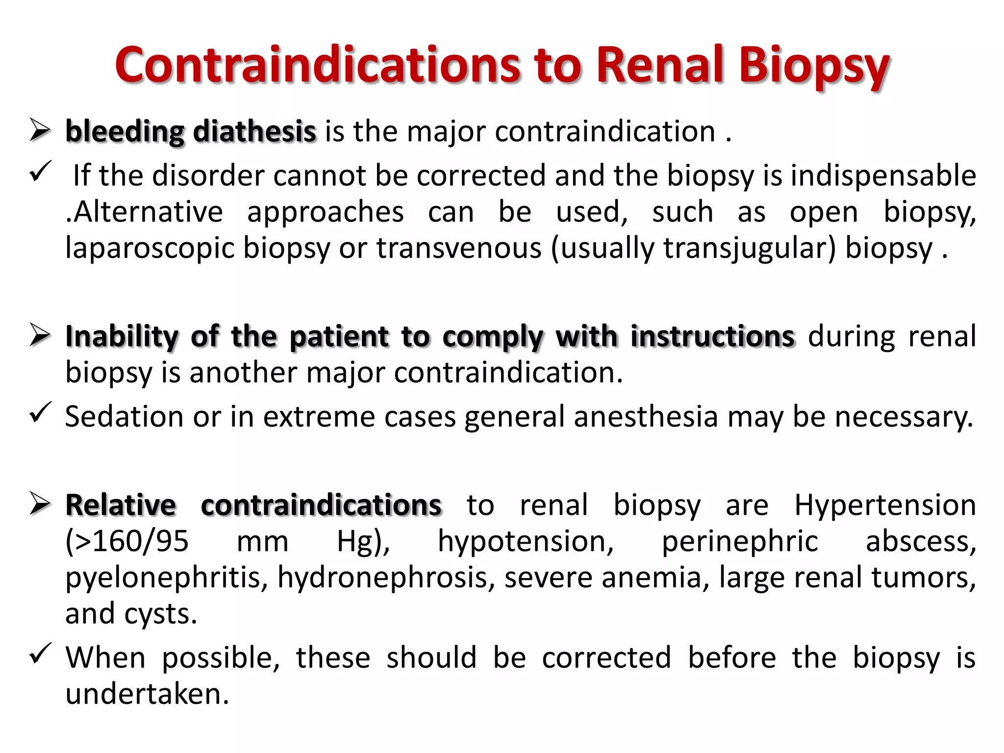 Renal biopsy | PDF