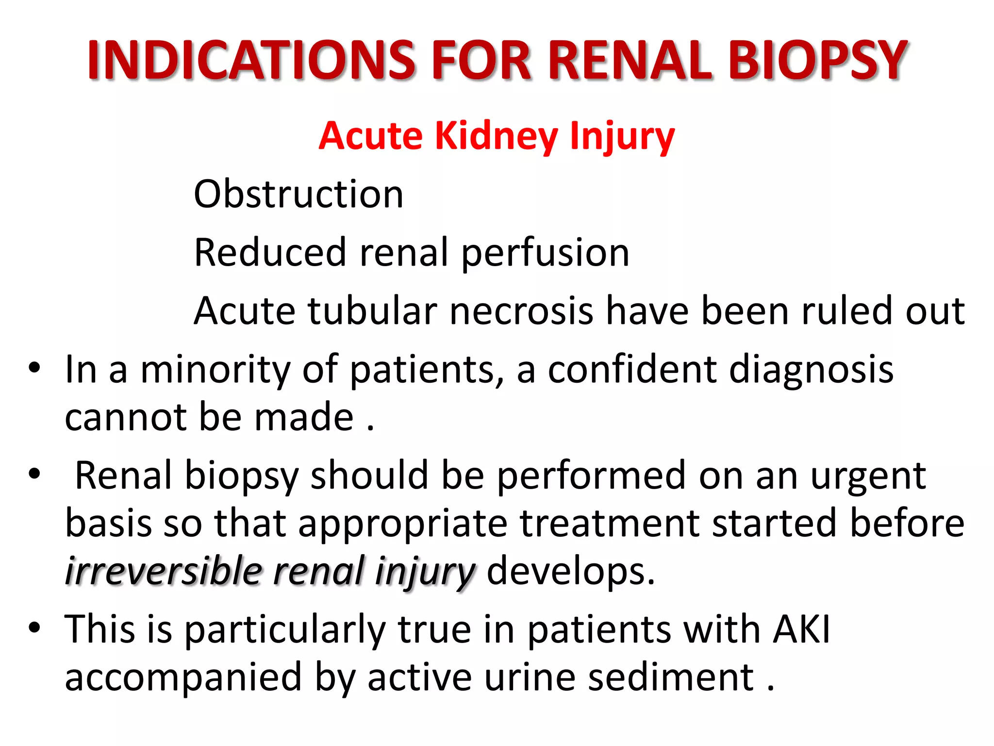 Renal biopsy | PDF