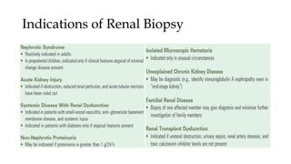 Renal biopsy | PPTX