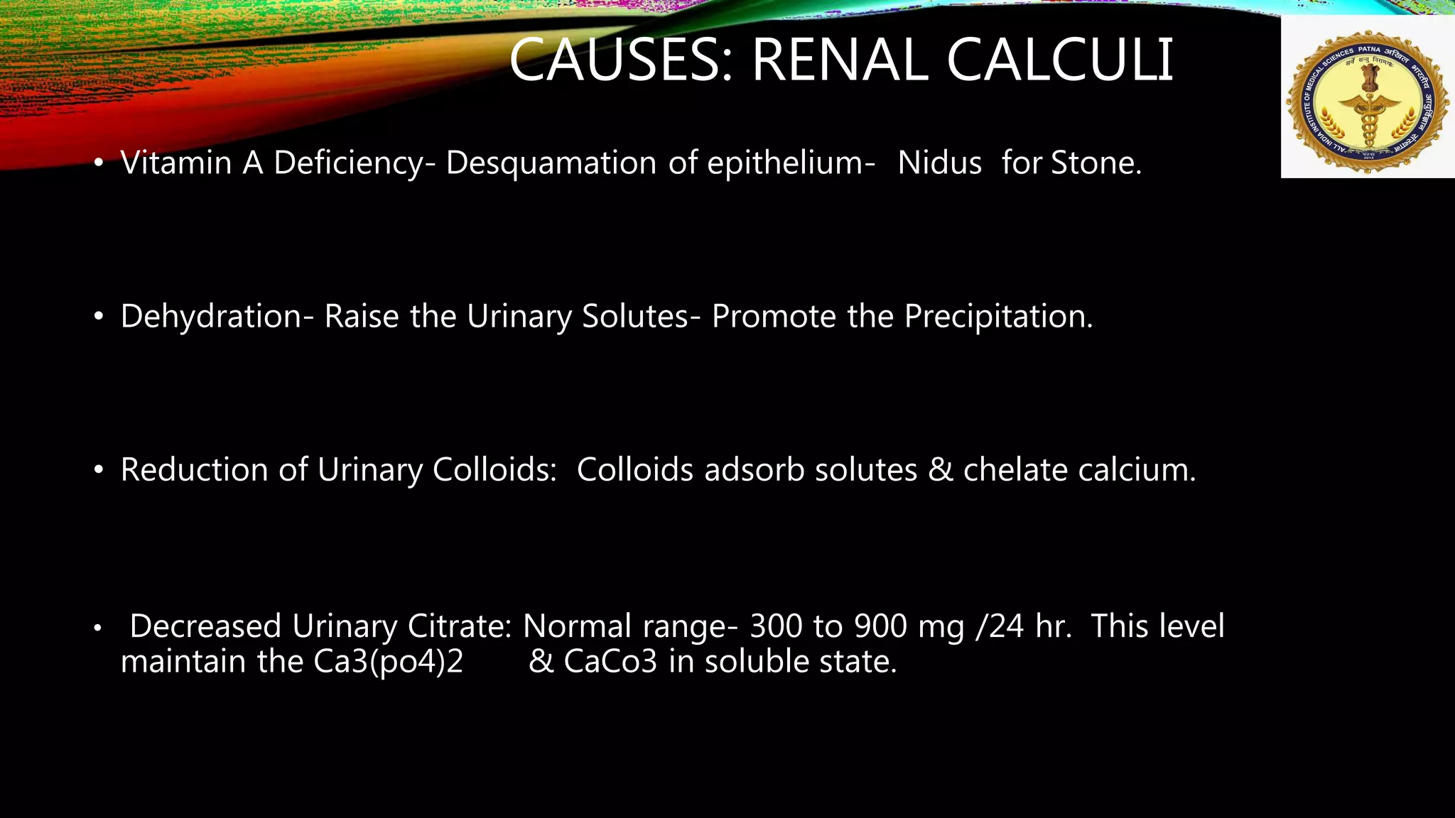 renal calculi.pptx