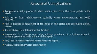 different Renal calculi types and its management | PPTX