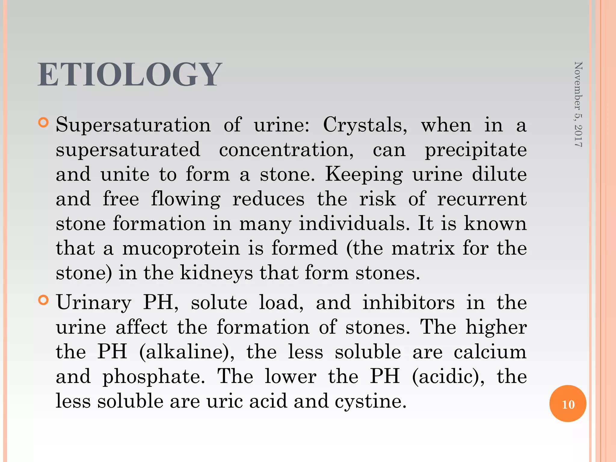 Renal calculi | PPT
